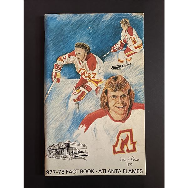 1977-78 Atlanta Flames media guide