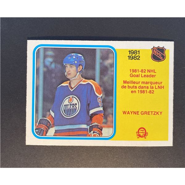 1982-83 O-PEE-CHEE Wayne Gretzky (HOF) LL