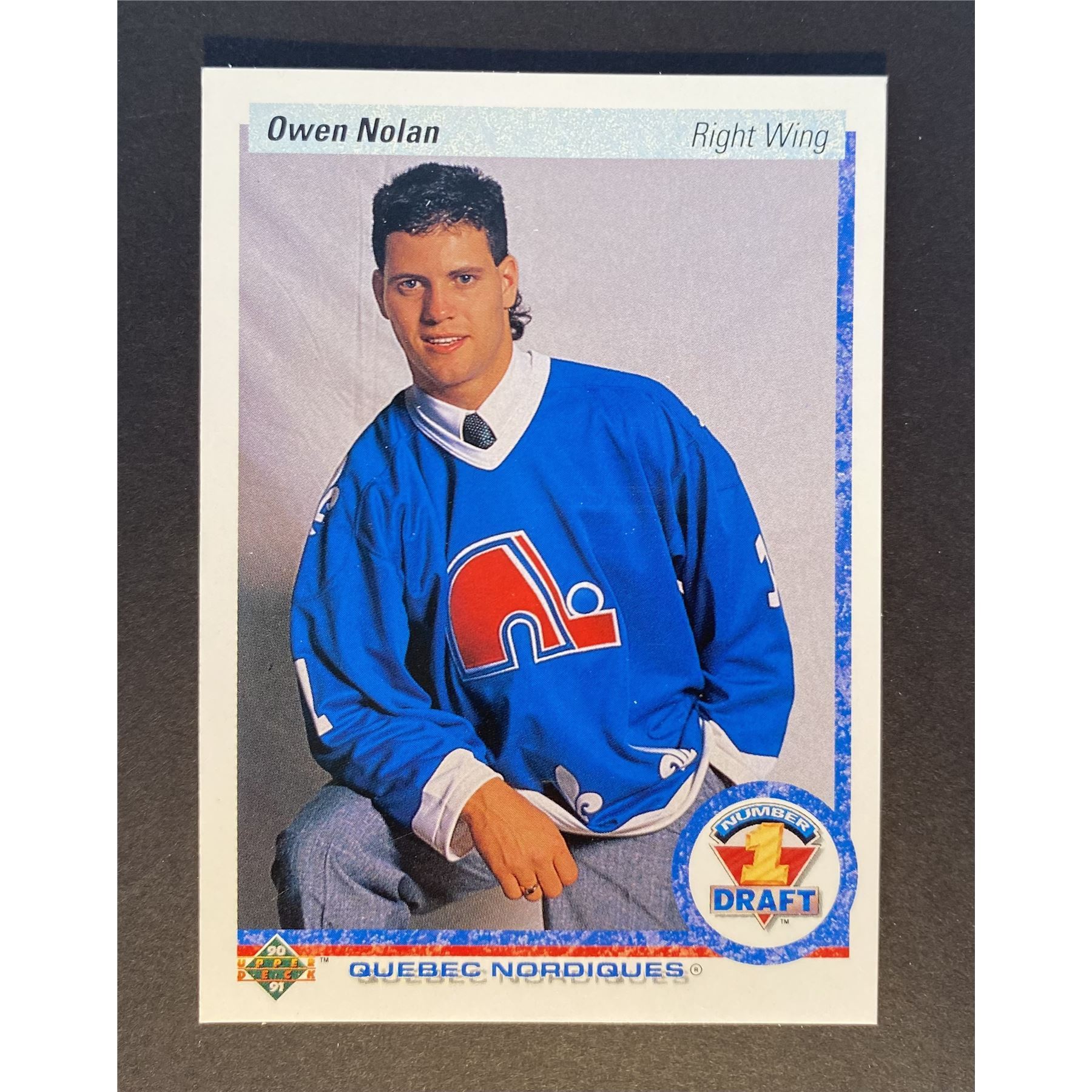 1990-91 UPPER DECK Owen Nolan (RC)