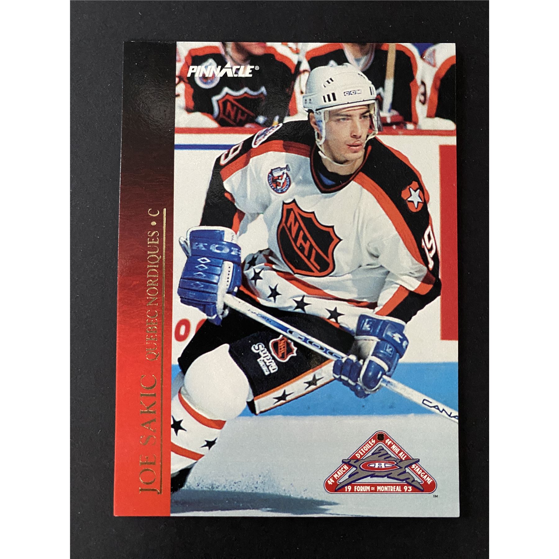 1993-94 PINNACLE Joe Sakic AS (HOF)