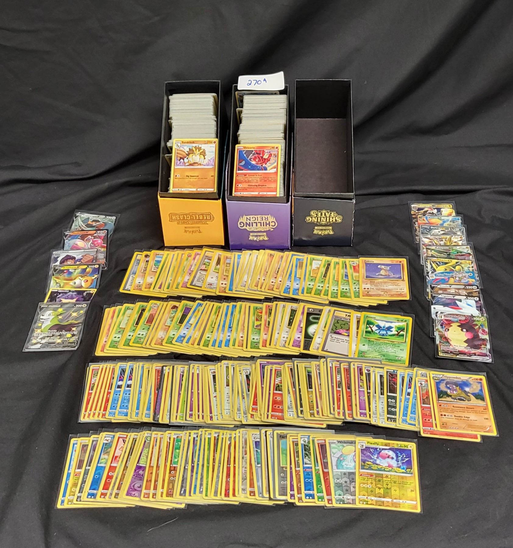 Collection Of 1300 Pokemon Cards Vintage Holos Reverse Holos Full Art Etc