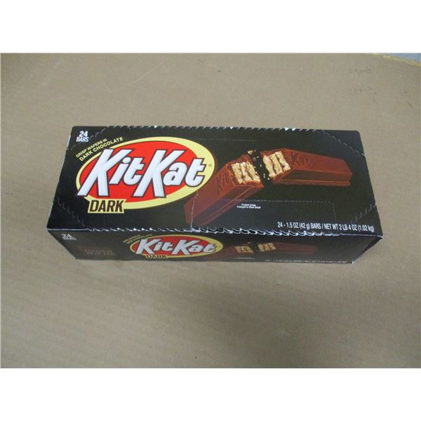 KIT KAT DARK CHOCOLATE BARS (24) - PER BOX