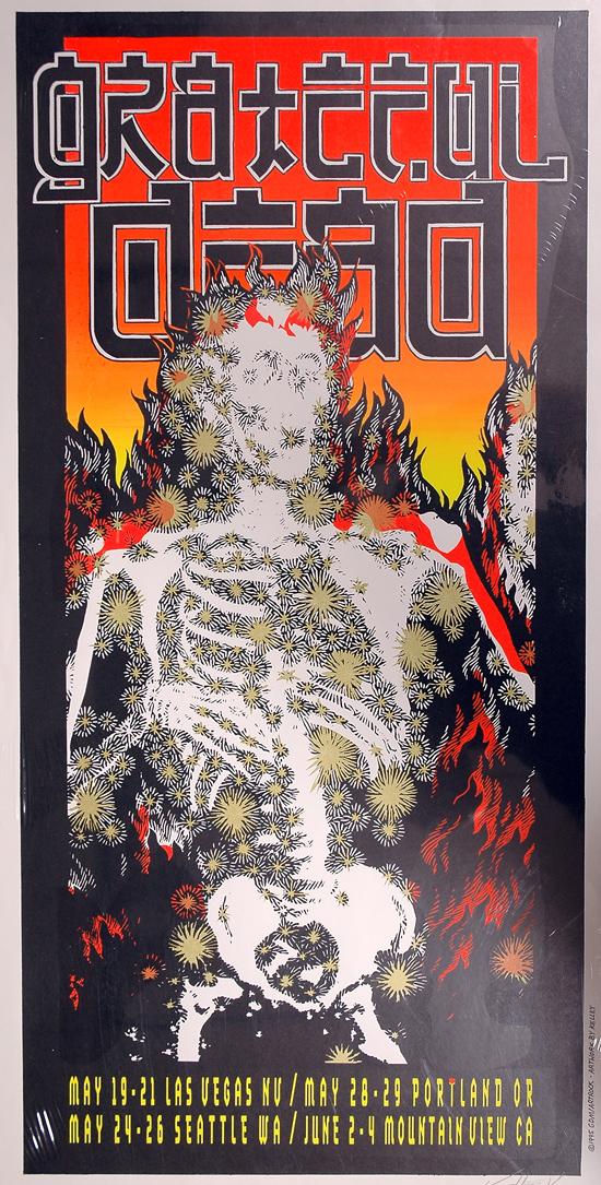 1995 Grateful Dead Tour Poster