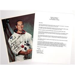 Apollo 16, 1972, Charlie Duke Autographs