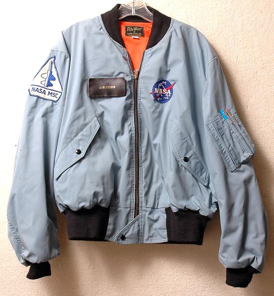 NASA Pilot's Blue Flight Jacket
