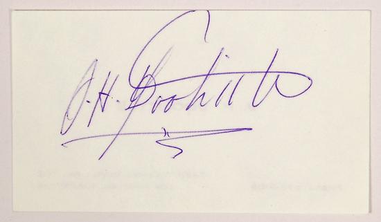 Aviation, Jimmy Doolittle Autograph