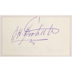Aviation, Jimmy Doolittle Autograph