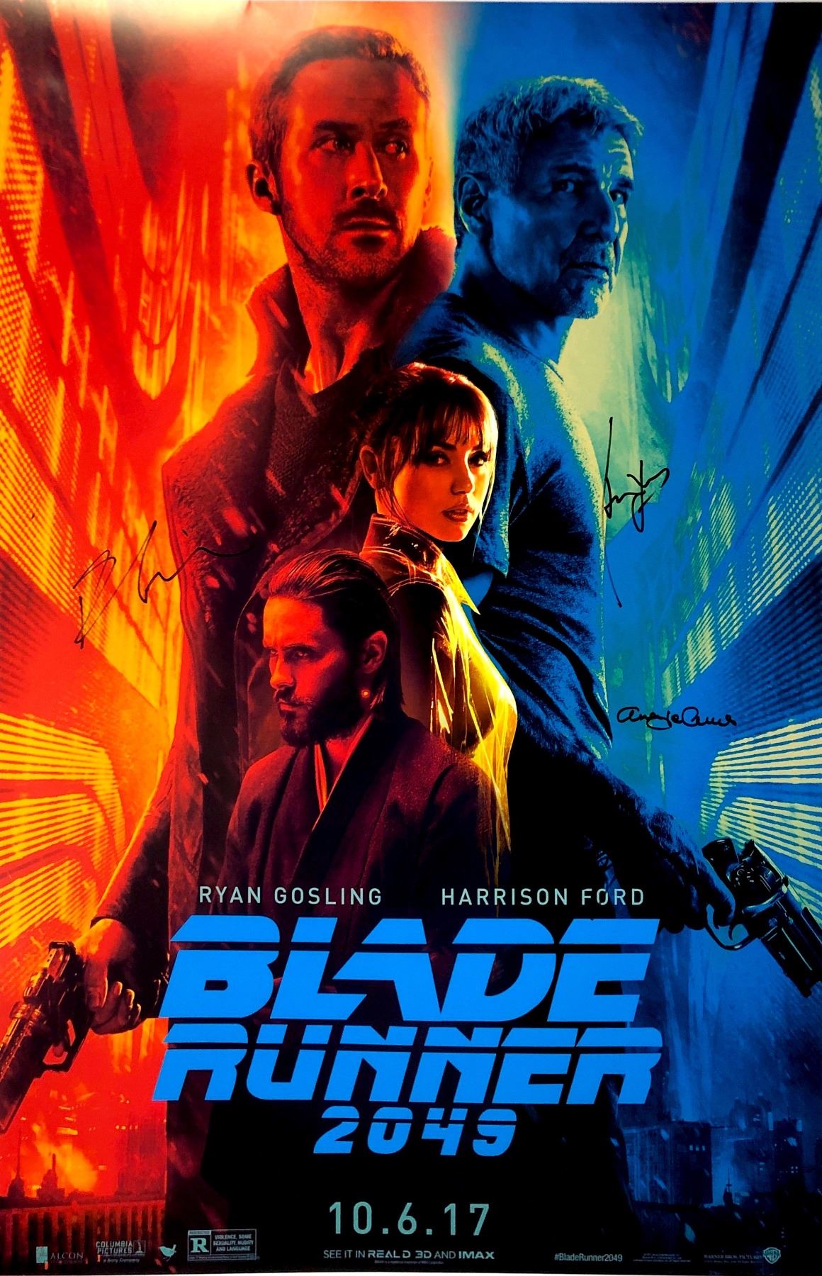 Autograph Signed Blade Runner Poster