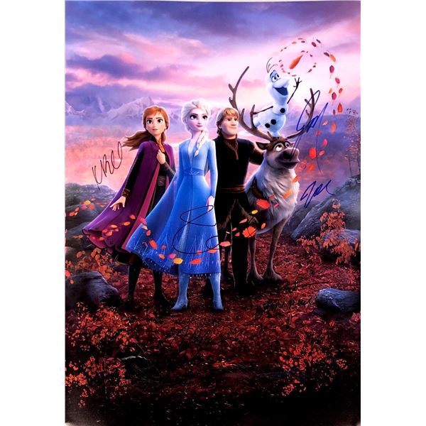 Idina Menzel Autograph Signed Frozen 2 Poster