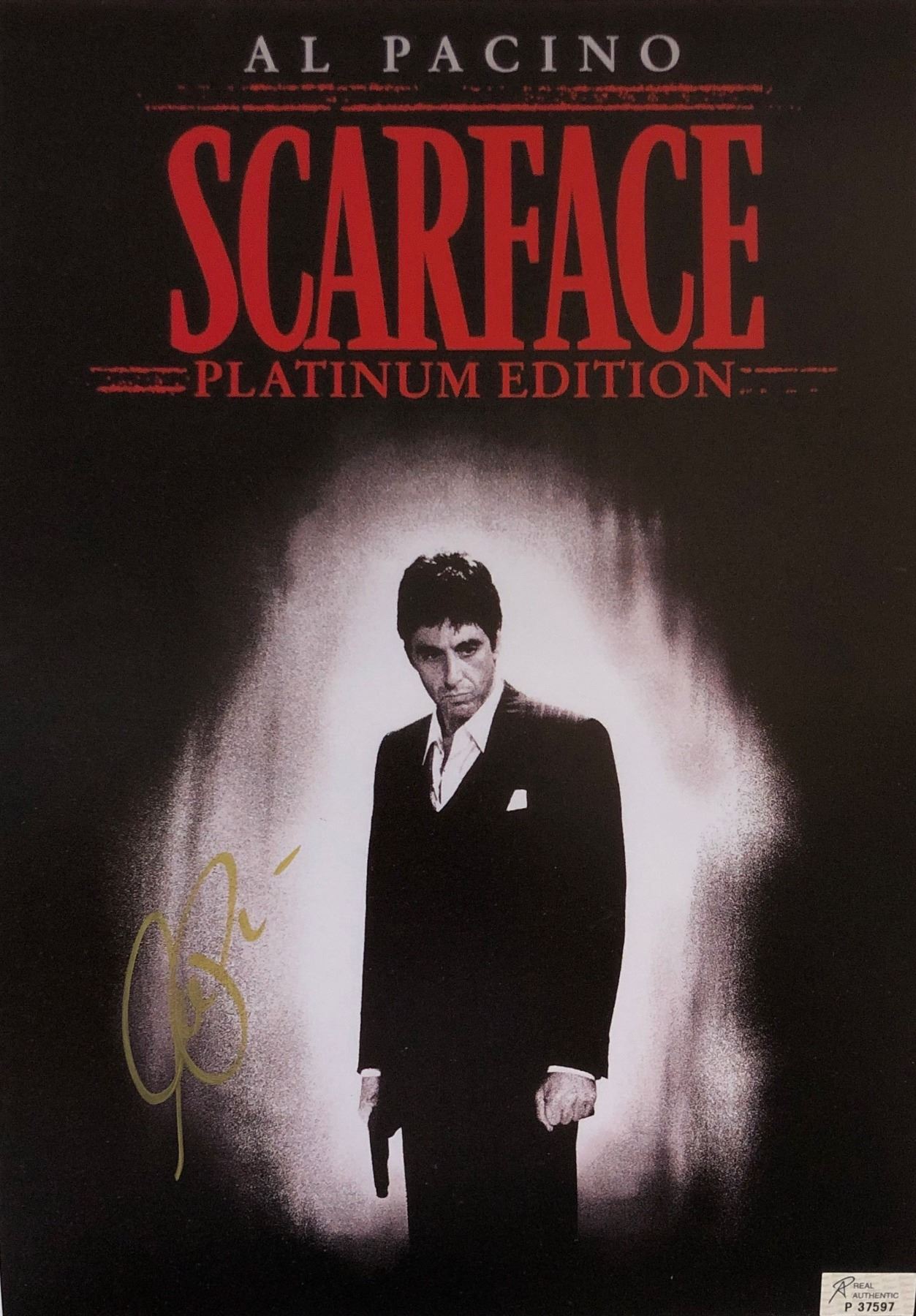 Al Pacino Autograph Signed Scarface Poster