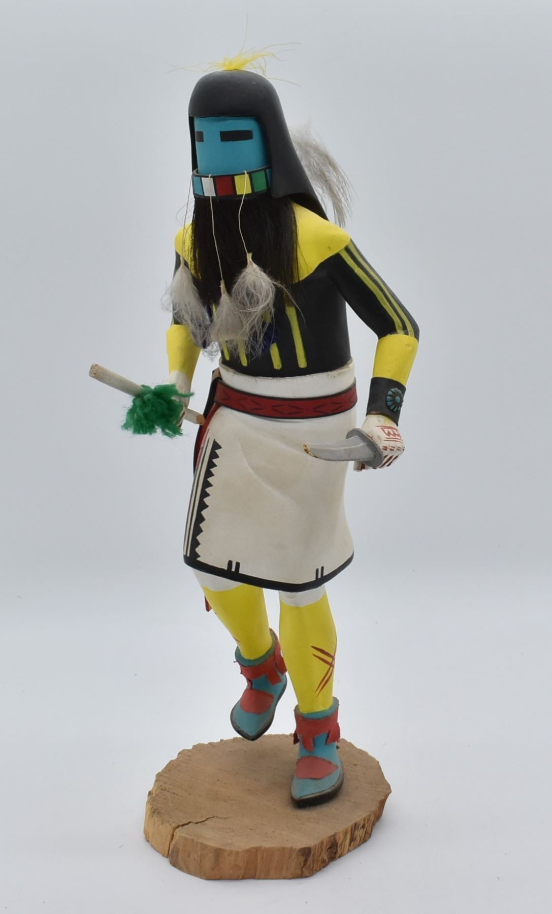 Hopi Long Hair Kachina by Garfield Nish