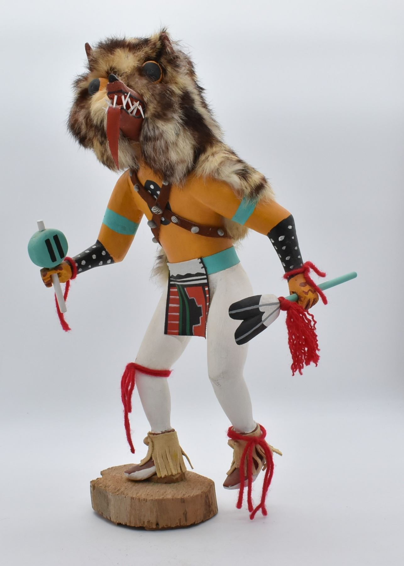 Hopi Wolf Kachina by Frank Ami