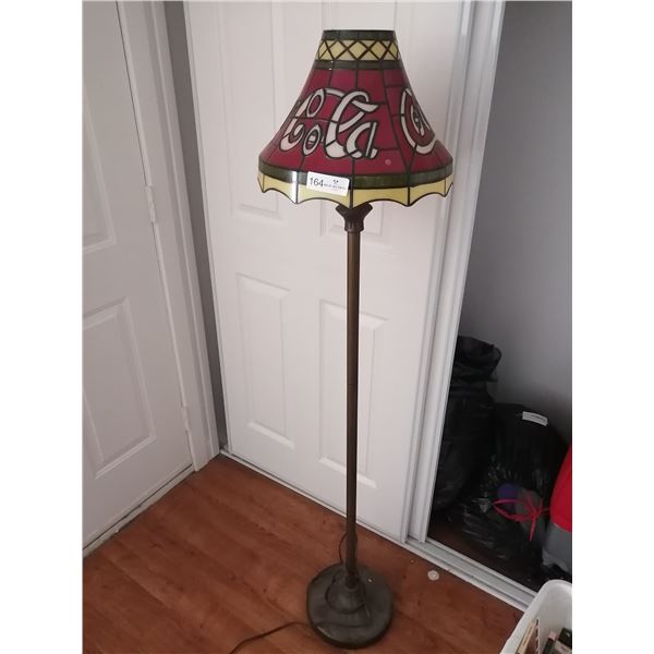 Coca Cola Floor Lamp Beck Auctions Inc