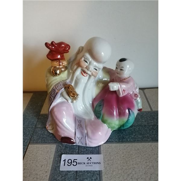 Porcelain Chinese Statue Beck Auctions Inc