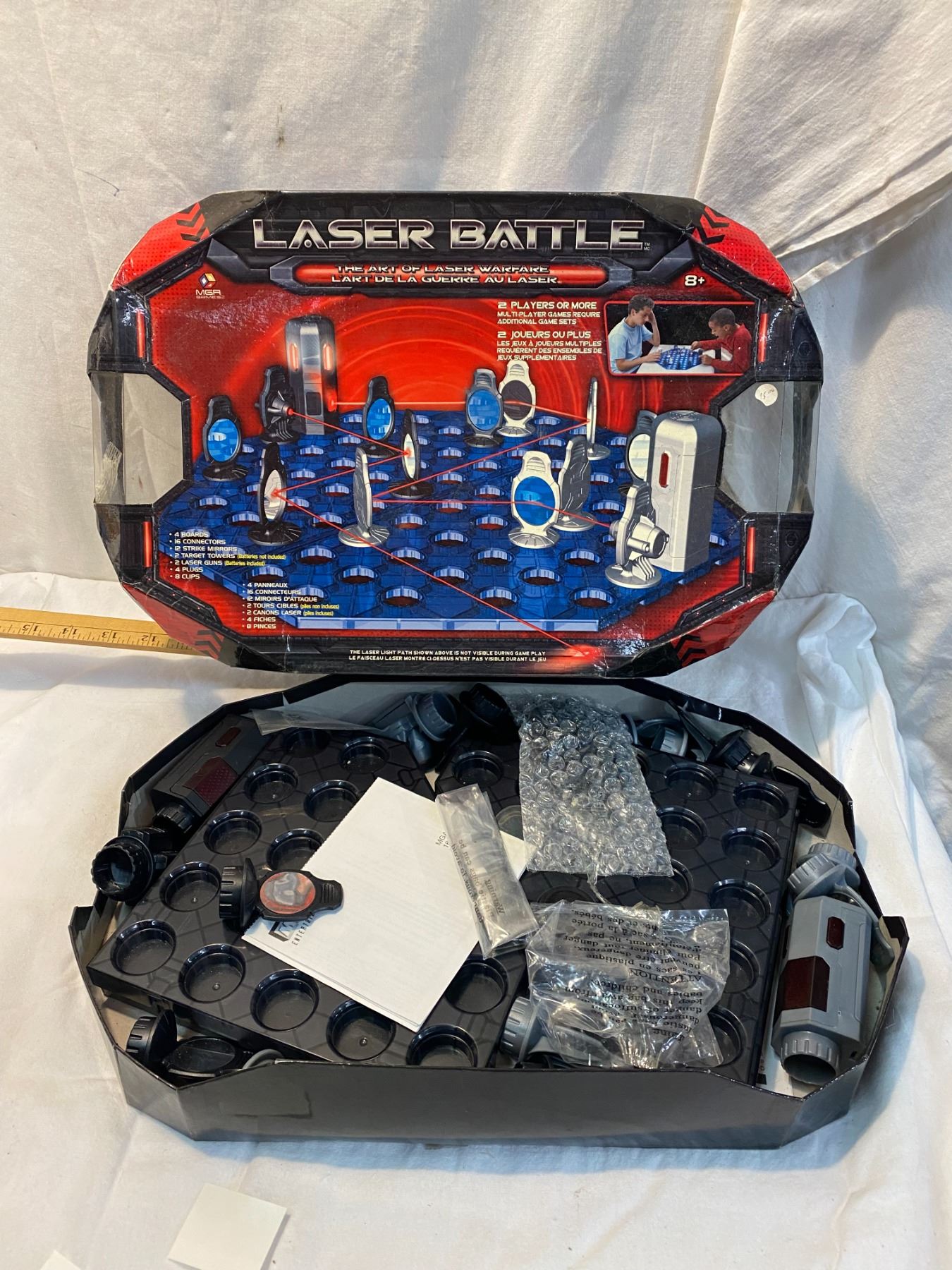 Laser battle vintage game
