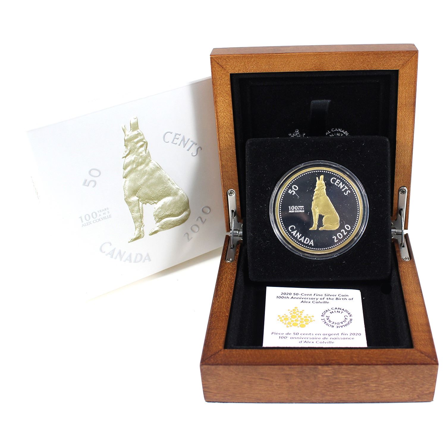 2020 Canada 50-cent 100th Anniversary of the Birth of Alex Colville 2oz ...