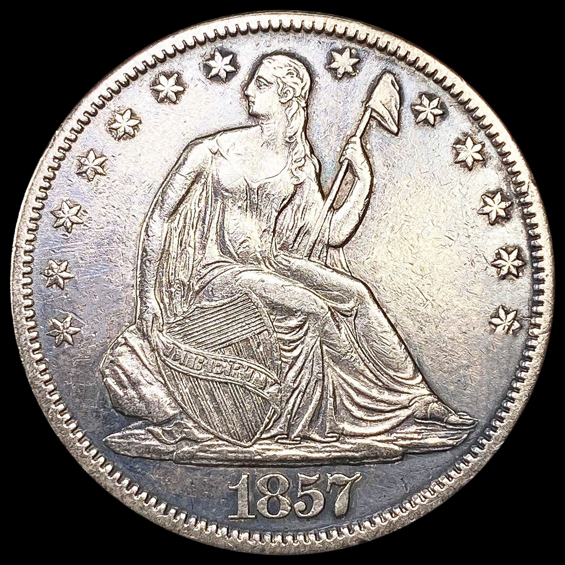 1857-O Seated Liberty Half Dollar UNCIRCULATED