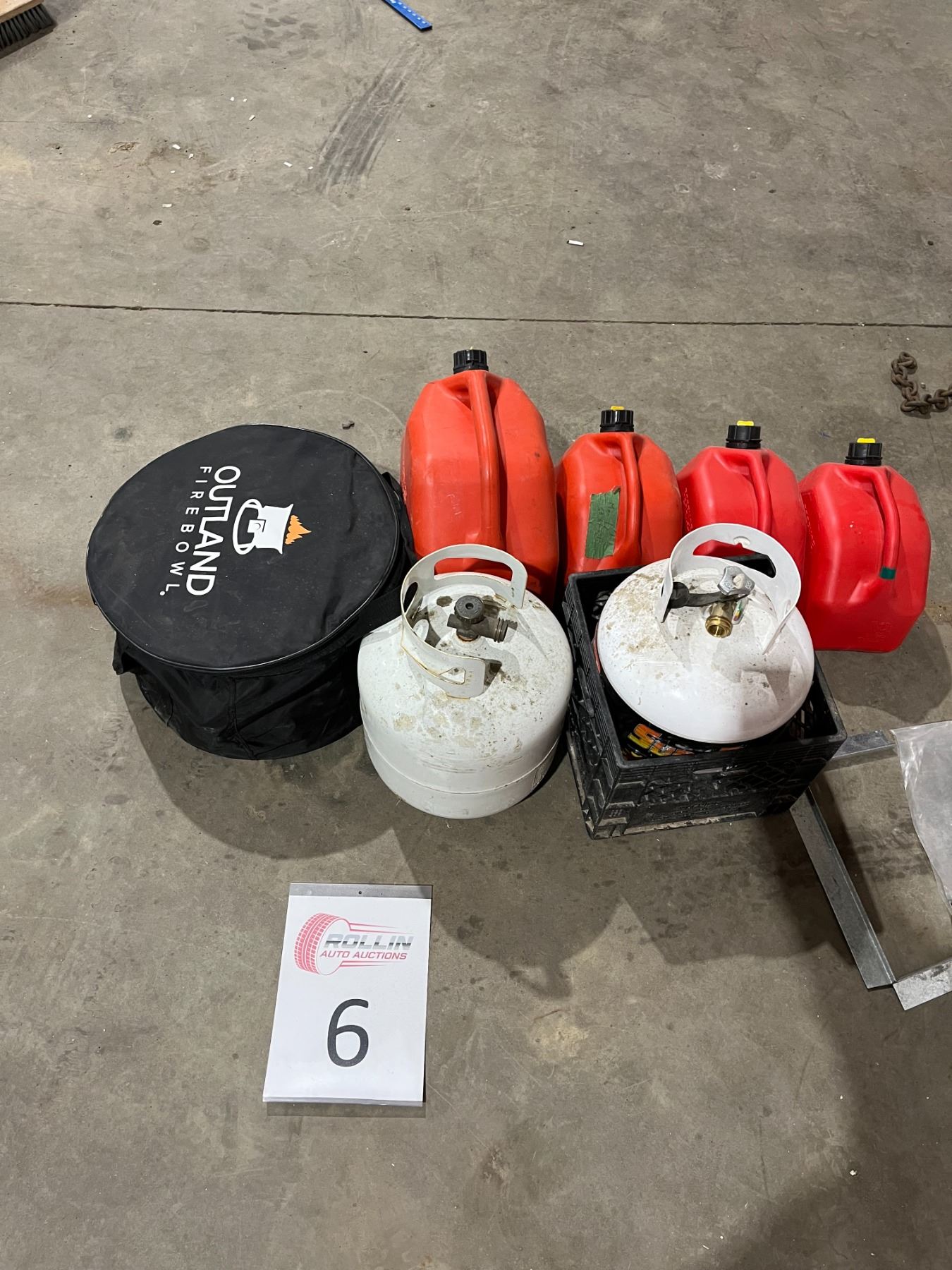 FIRE PIT PROPANE BOTTLES GAS CANS