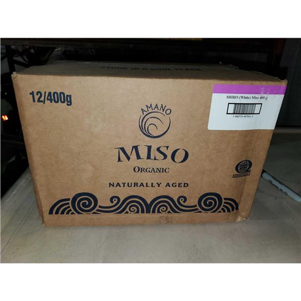 Miso Organic Shiro Miso 12 X 400g