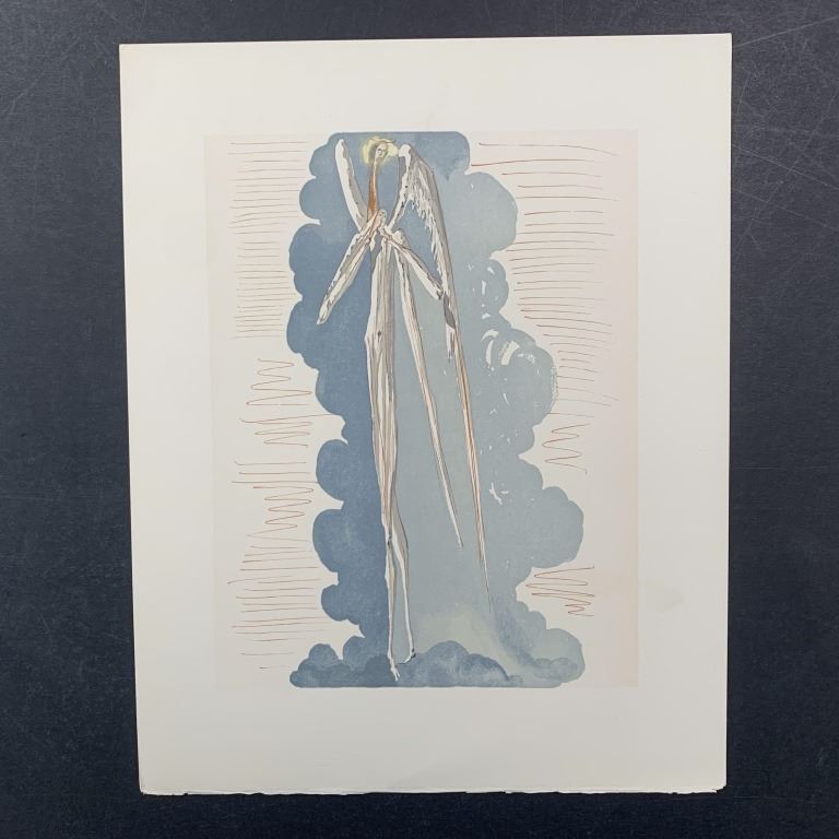 Salvador Dali's "Impenetrability" Illustration from "La Divine Comedie"