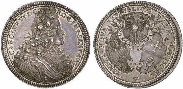 WORLD COINS. HOLY ROMAN EMPIRE. SCHWÄBISCH HALL, Free Imperial City ...