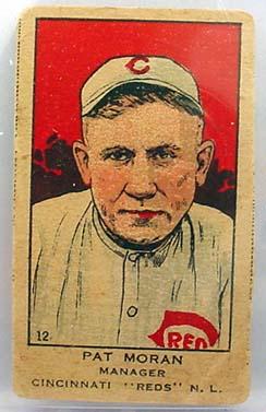 1919-1921 PAT MORAN NO. 12 W514 BASEBALL STRIP CAR