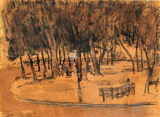 Avraham Naton, Israeli painting