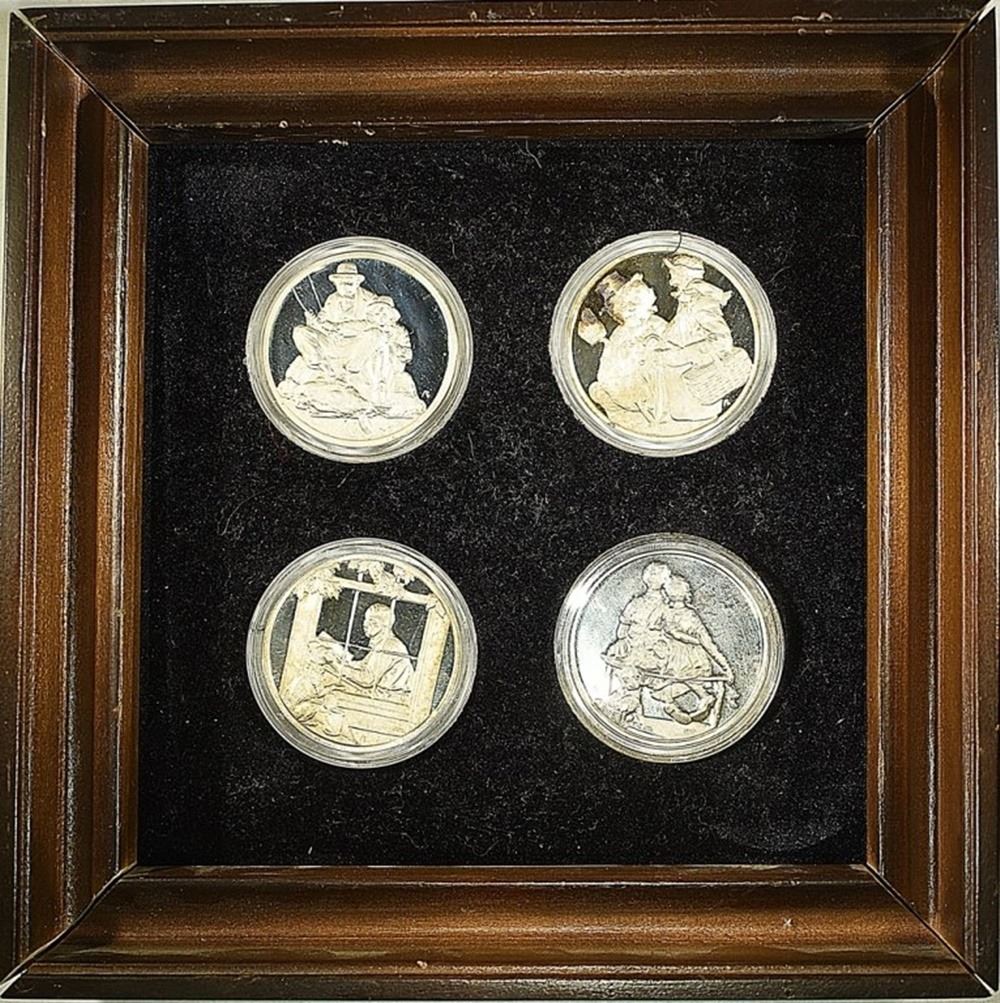 THE FOUR SEASONS THE HAMILTON MINT