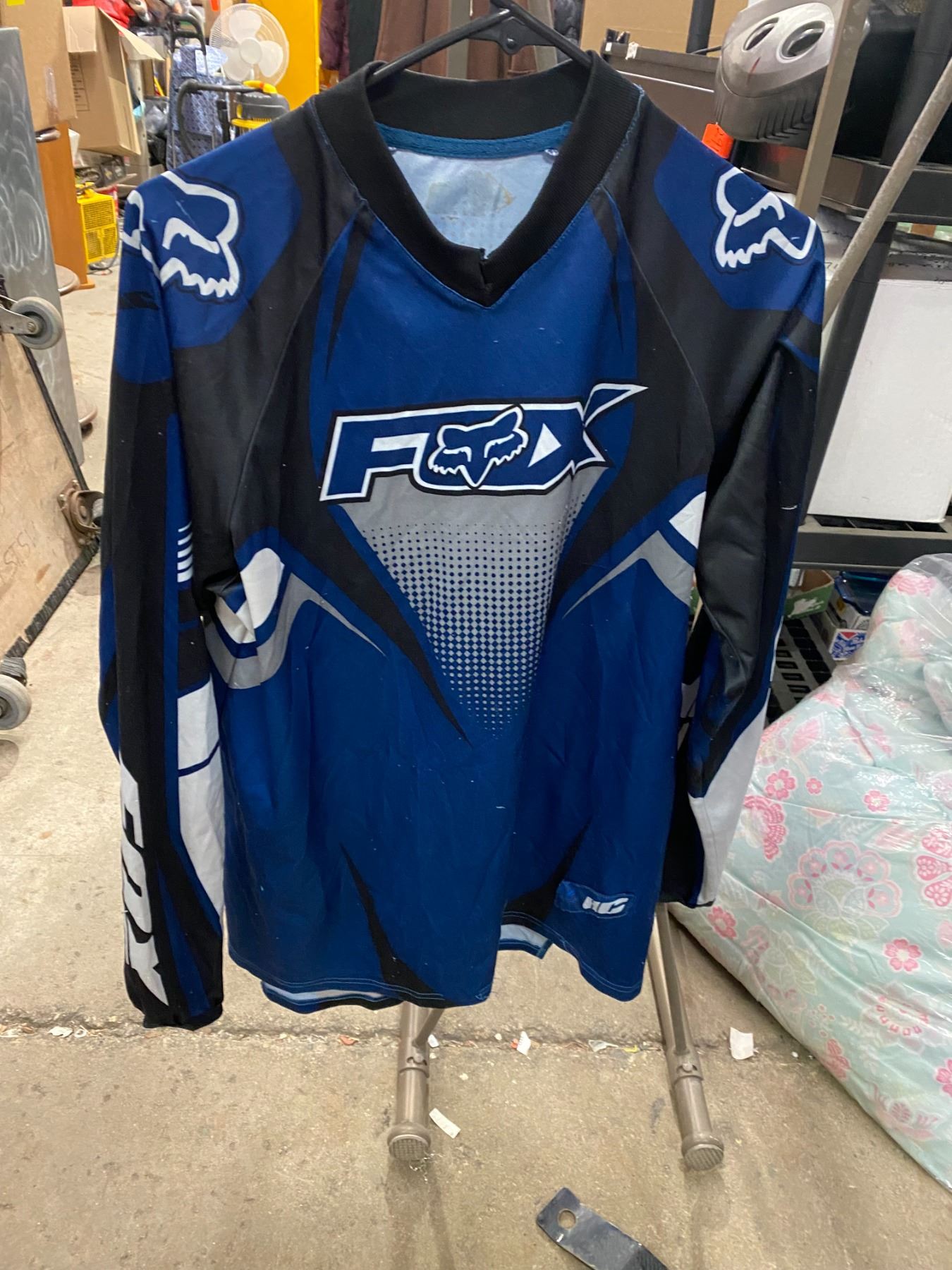 FOX jersey size not shown