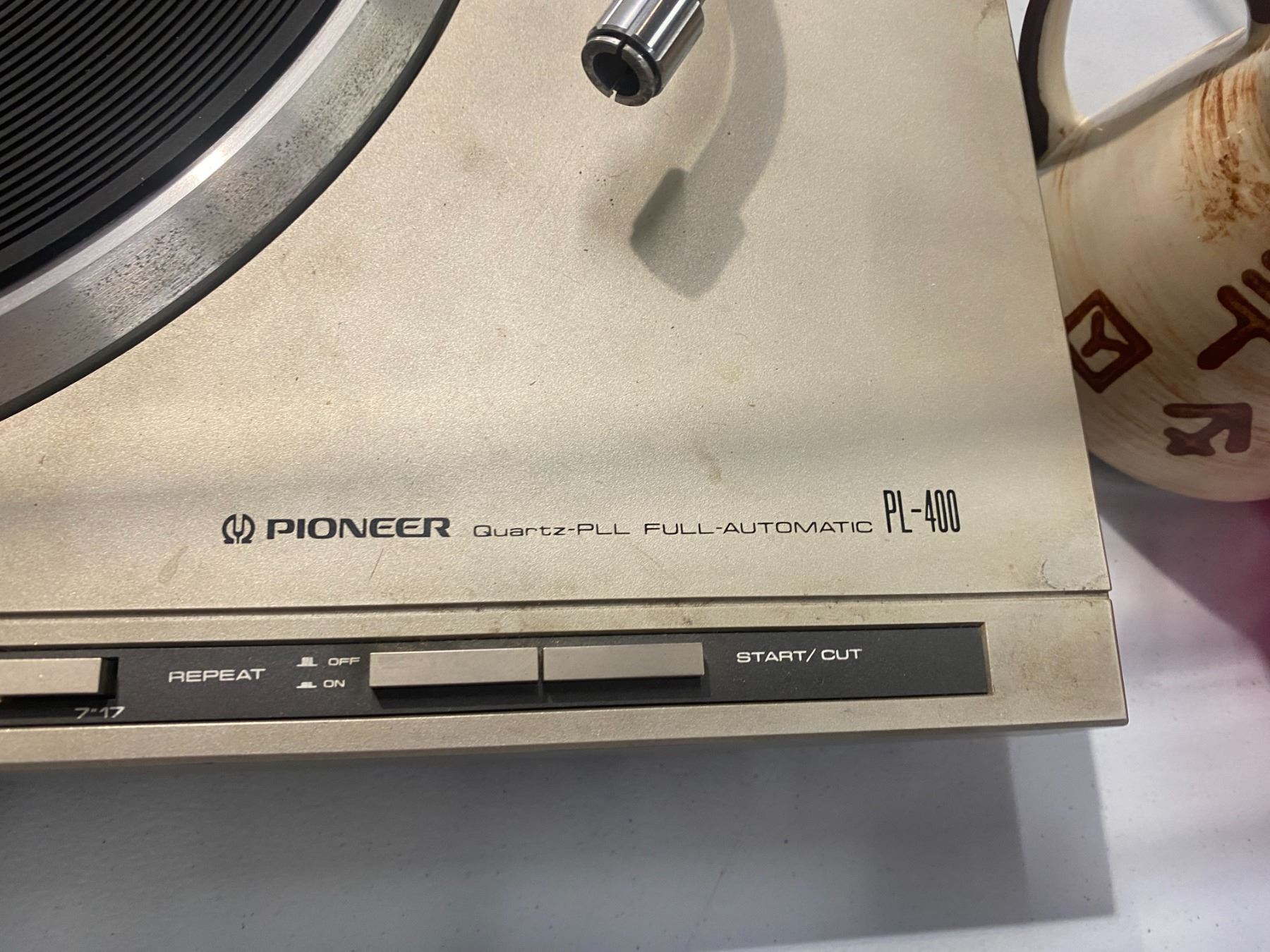 Pioneer turntable. Needs cartridge