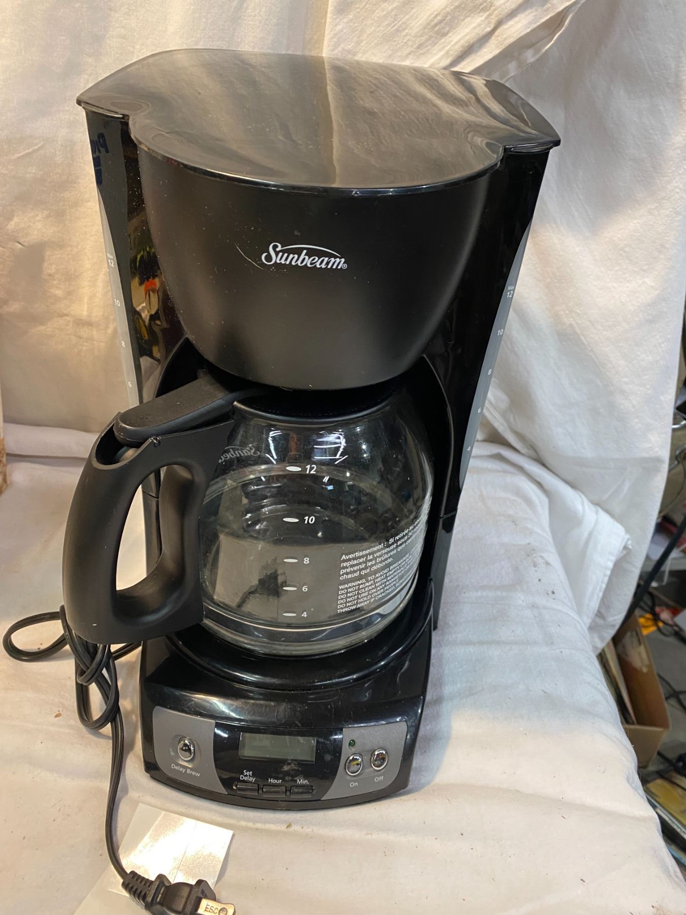 Sunbeam coffee pot