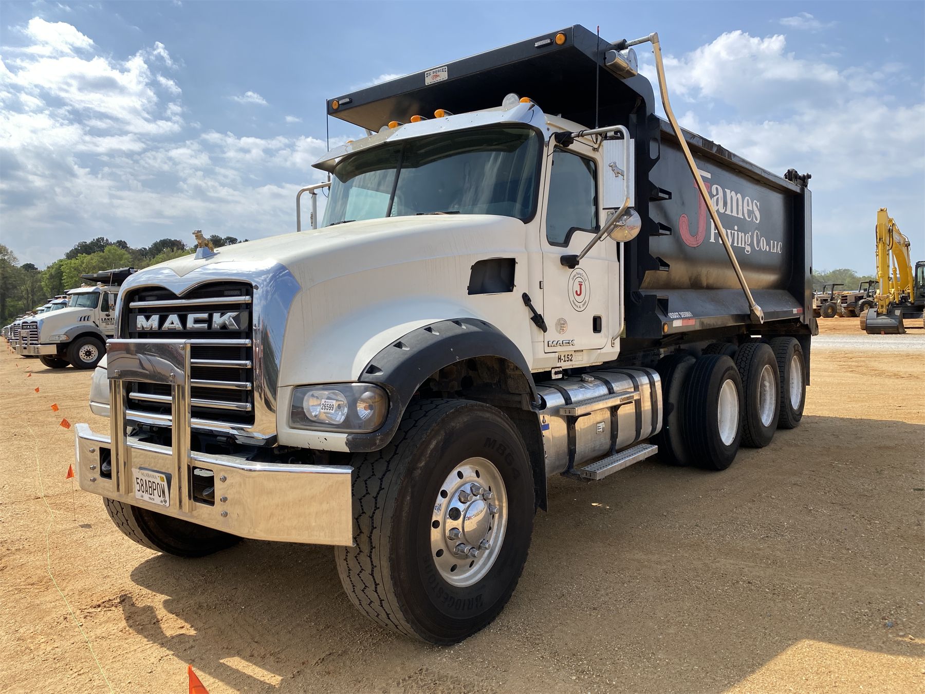 2015 MACK GU713 Dump Truck - J.M. Wood Auction Company, Inc.