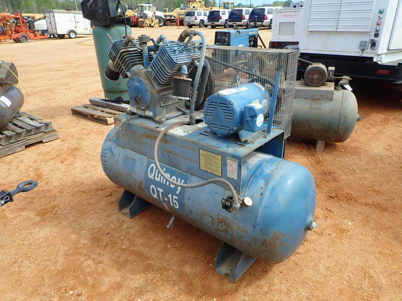QUINCY QT-15 Air Compressor - J.M. Wood Auction Company, Inc.