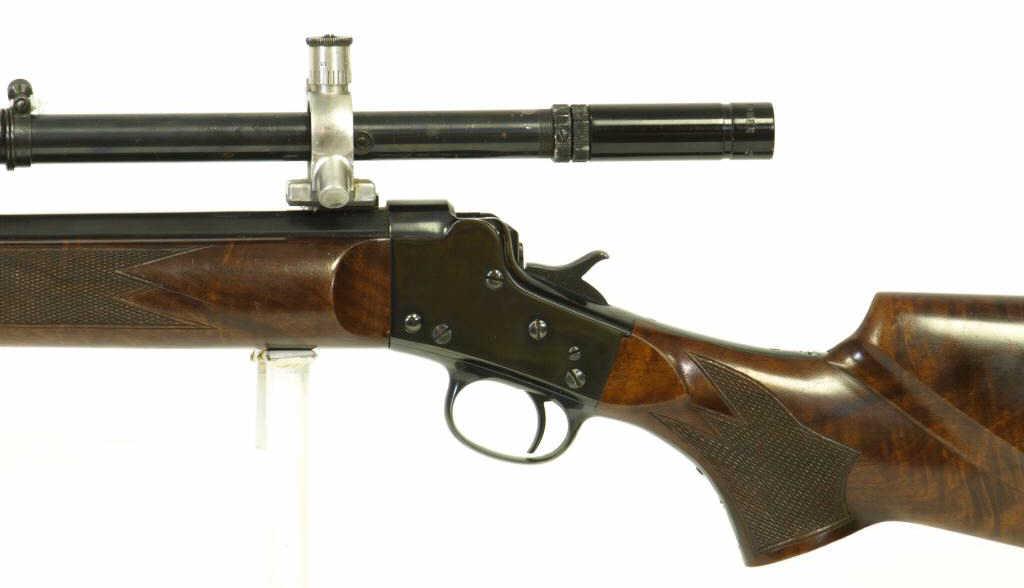 Remington Hepburn .22 jet SN 6221 single shot