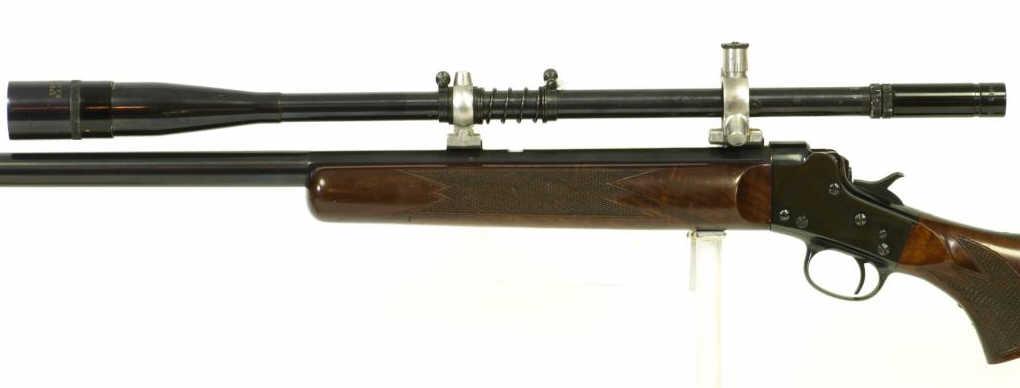 Remington Hepburn .22 jet SN 6221 single shot