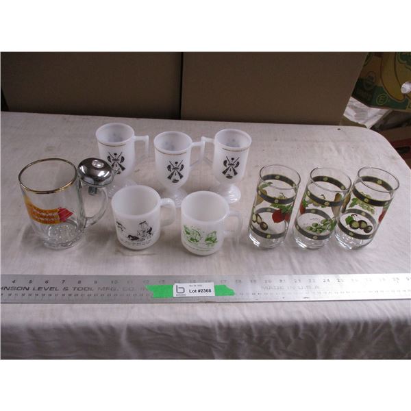 Fruit Glasses Curling Cups Ring The Bell Mug Coffee Mugs Bodnarus Auctioneering