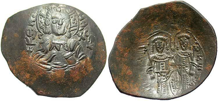 Alexius III, Angelus-Comnenus, Billon Aspron Trachy, 1195-1203 ...