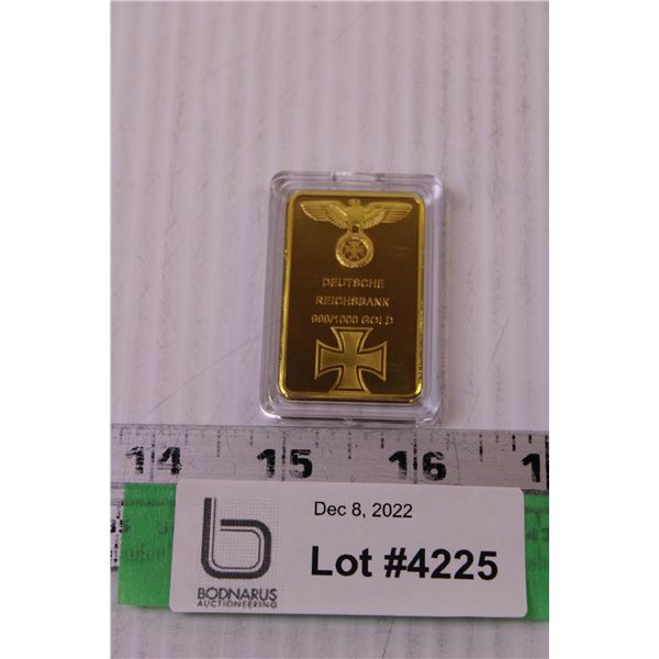 Replica German Gold Bar Bodnarus Auctioneering