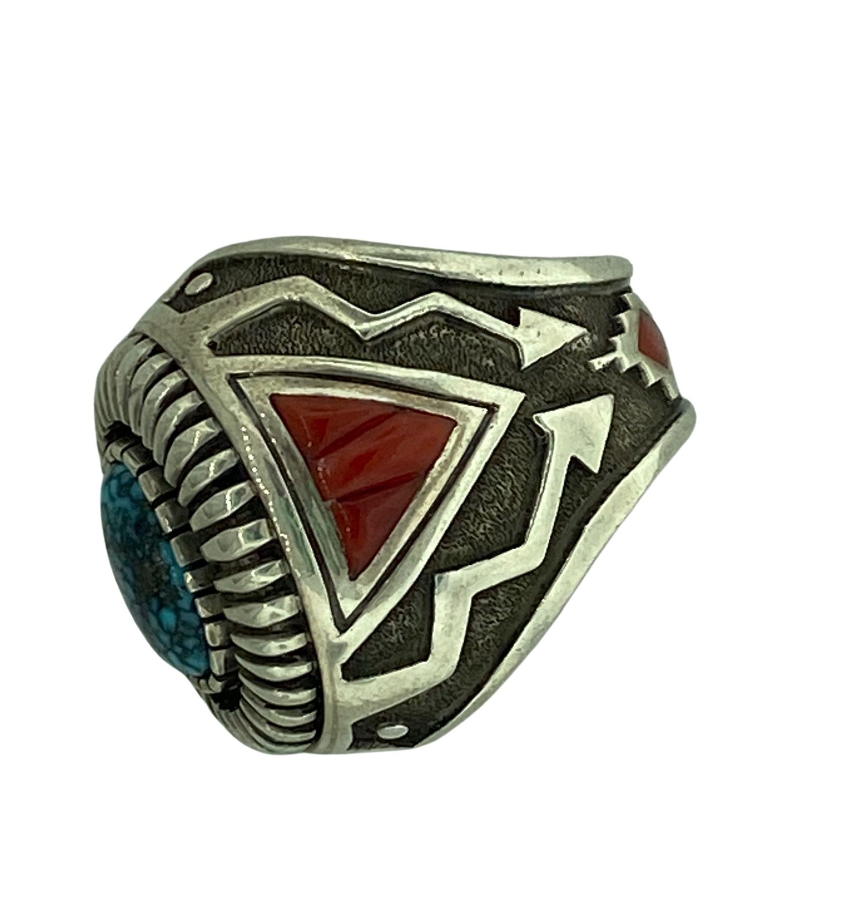 Michael Perry (Navajo), Lightning Bolt Ring