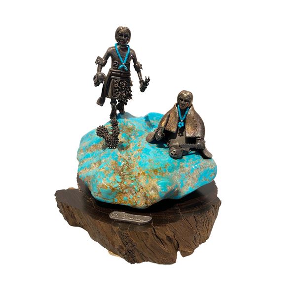 Carol Sues (Non Native), Hemis and Hemis Mana - Ripened Corn Sculpture