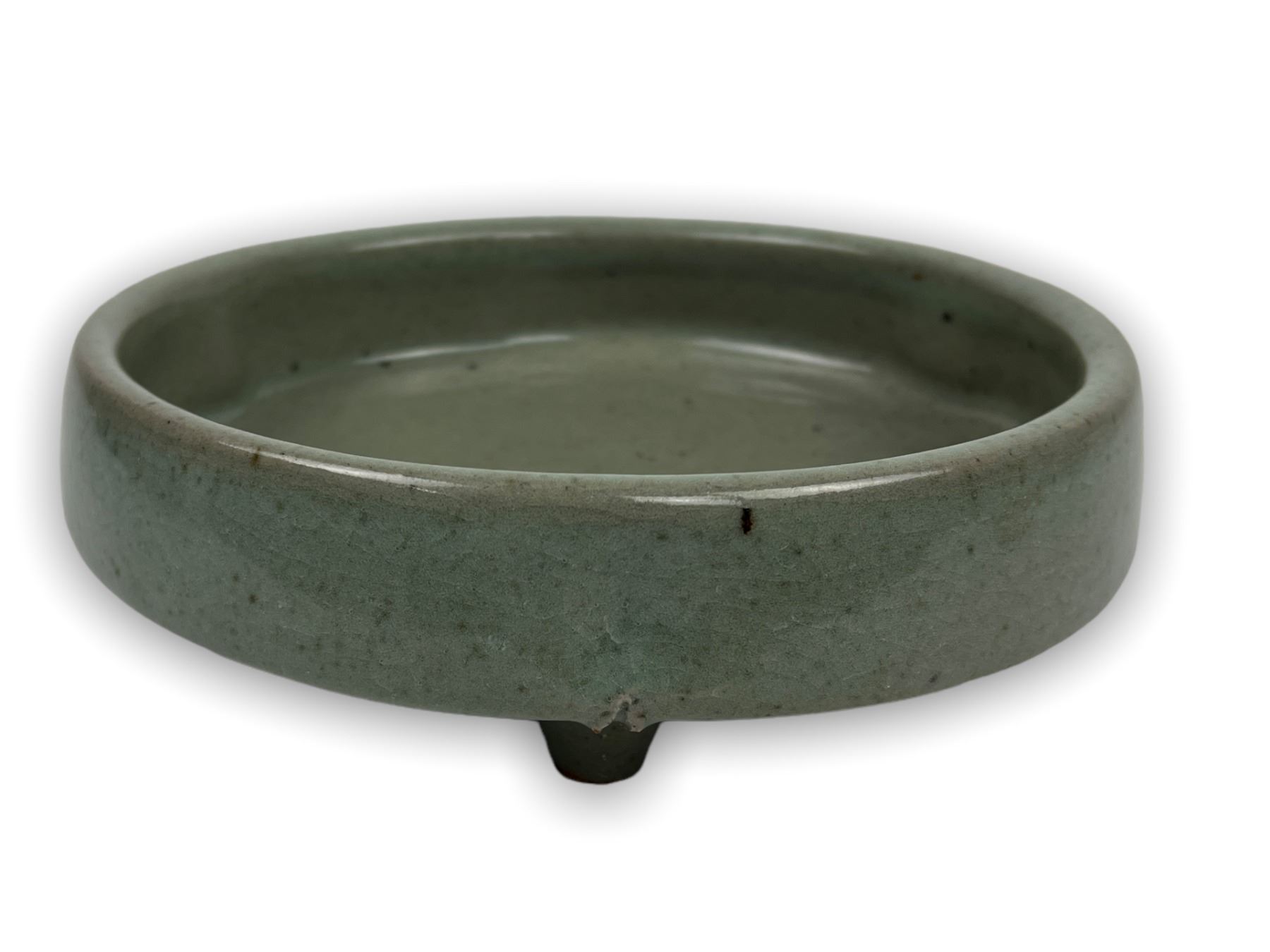 Randy Johnston Pottery Footed Bowl Signed