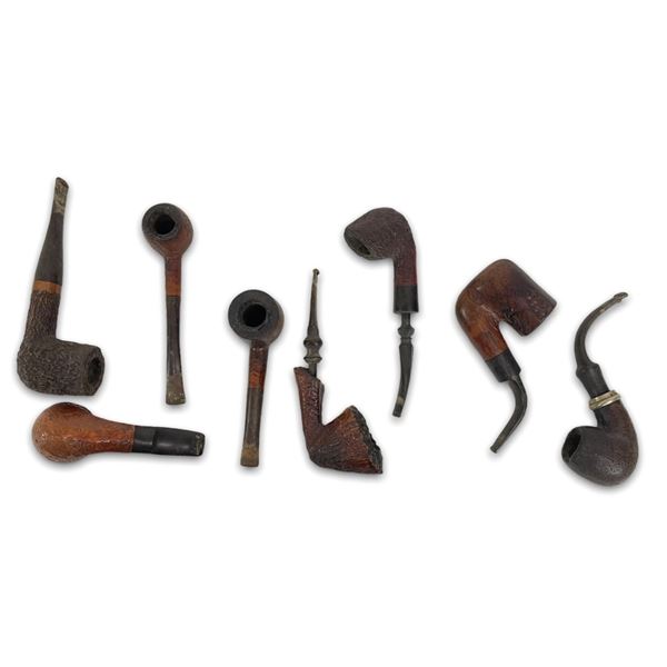 (8) Assorted Vintage Smoking Pipes