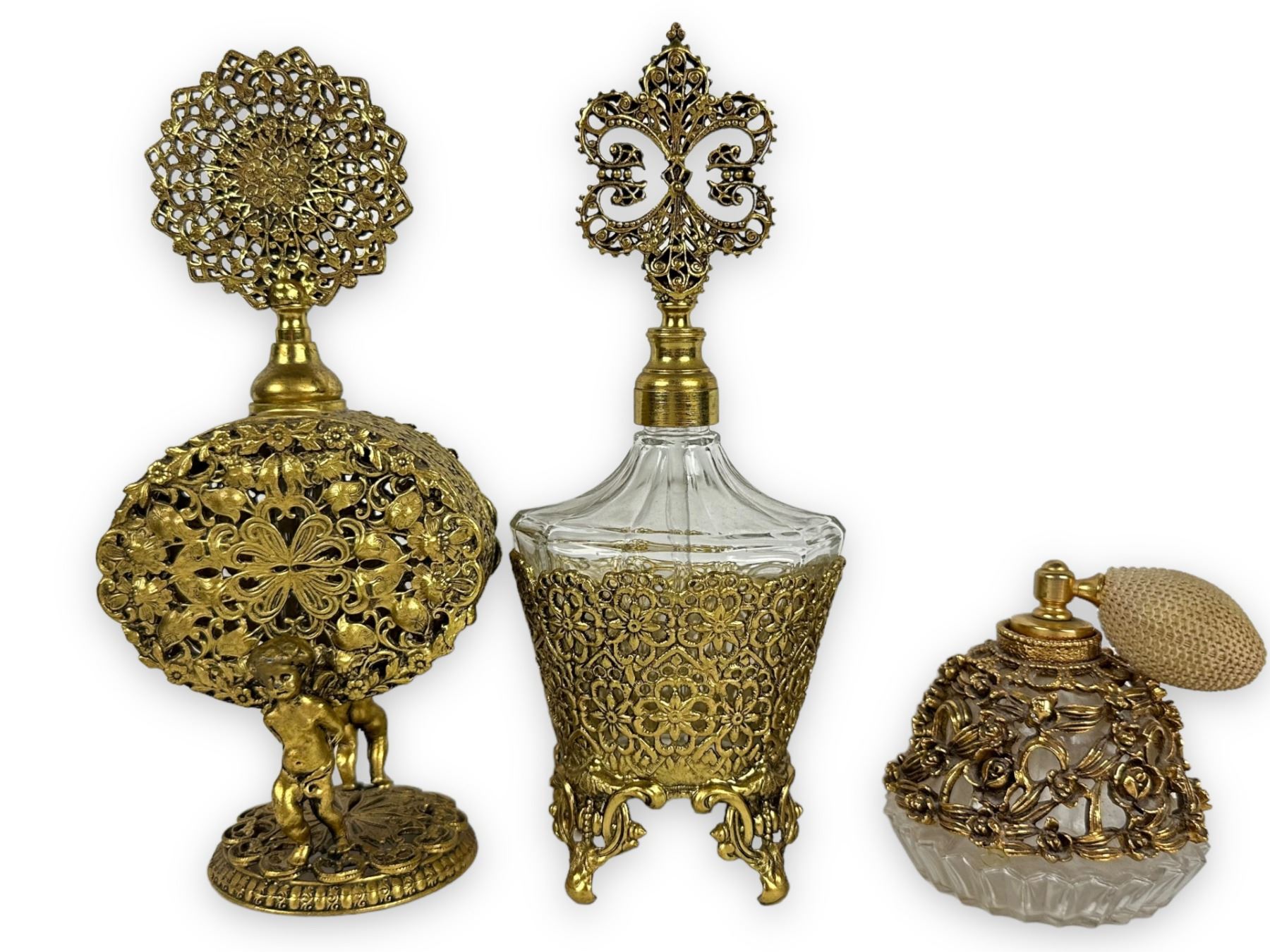 Vintage West German Perfume Bottles