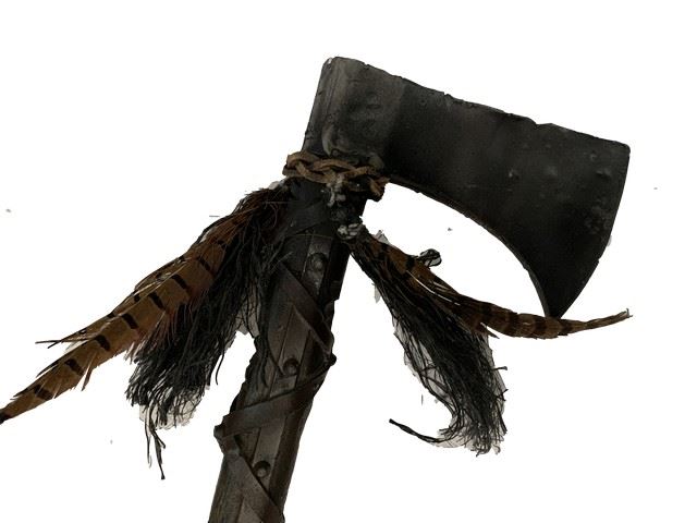 Mortal Kombat Annihilation Nightwolf (Litefoot) Tomahawk Movie Props