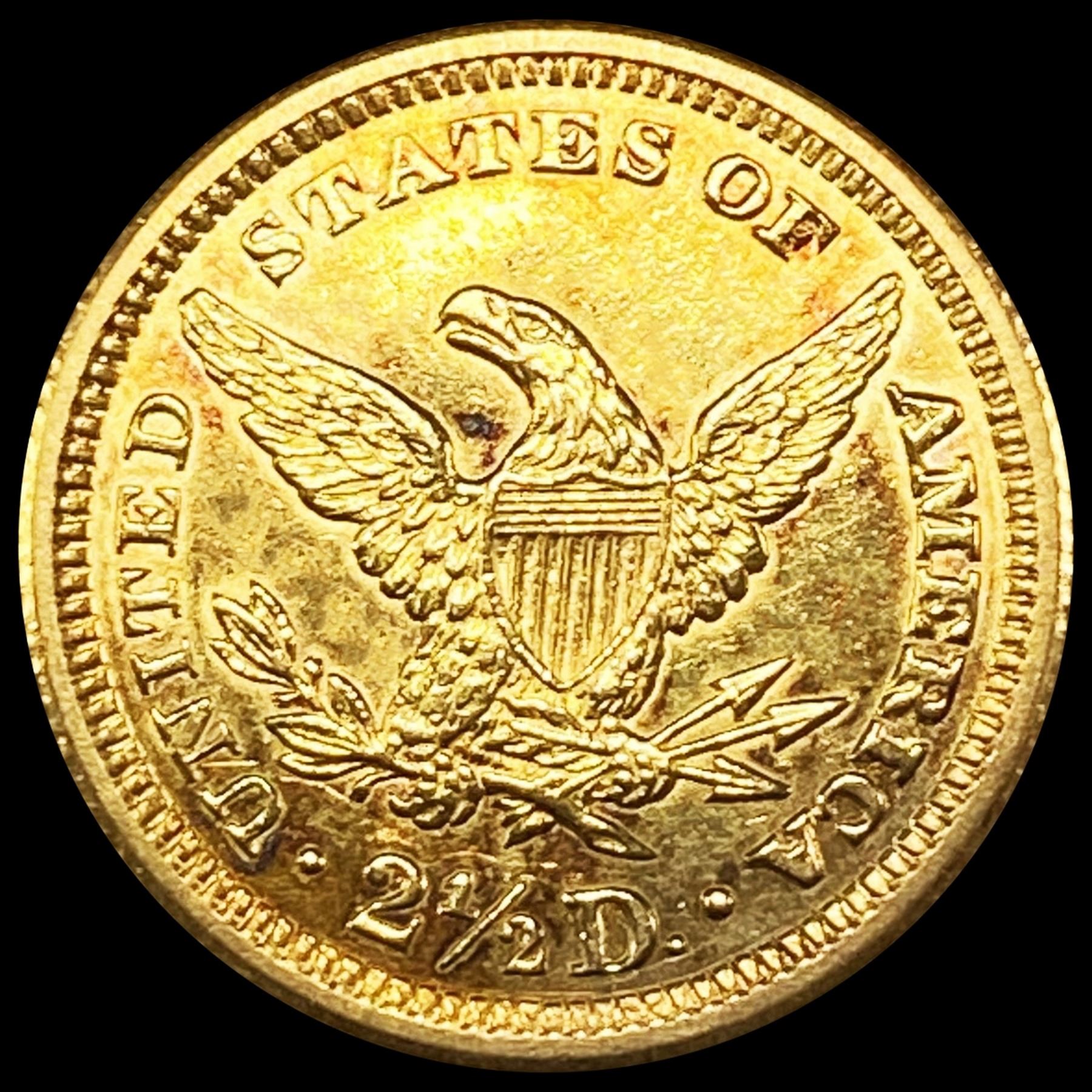 1907 $2.50 Gold Quarter Eagle UNCIRCULATED