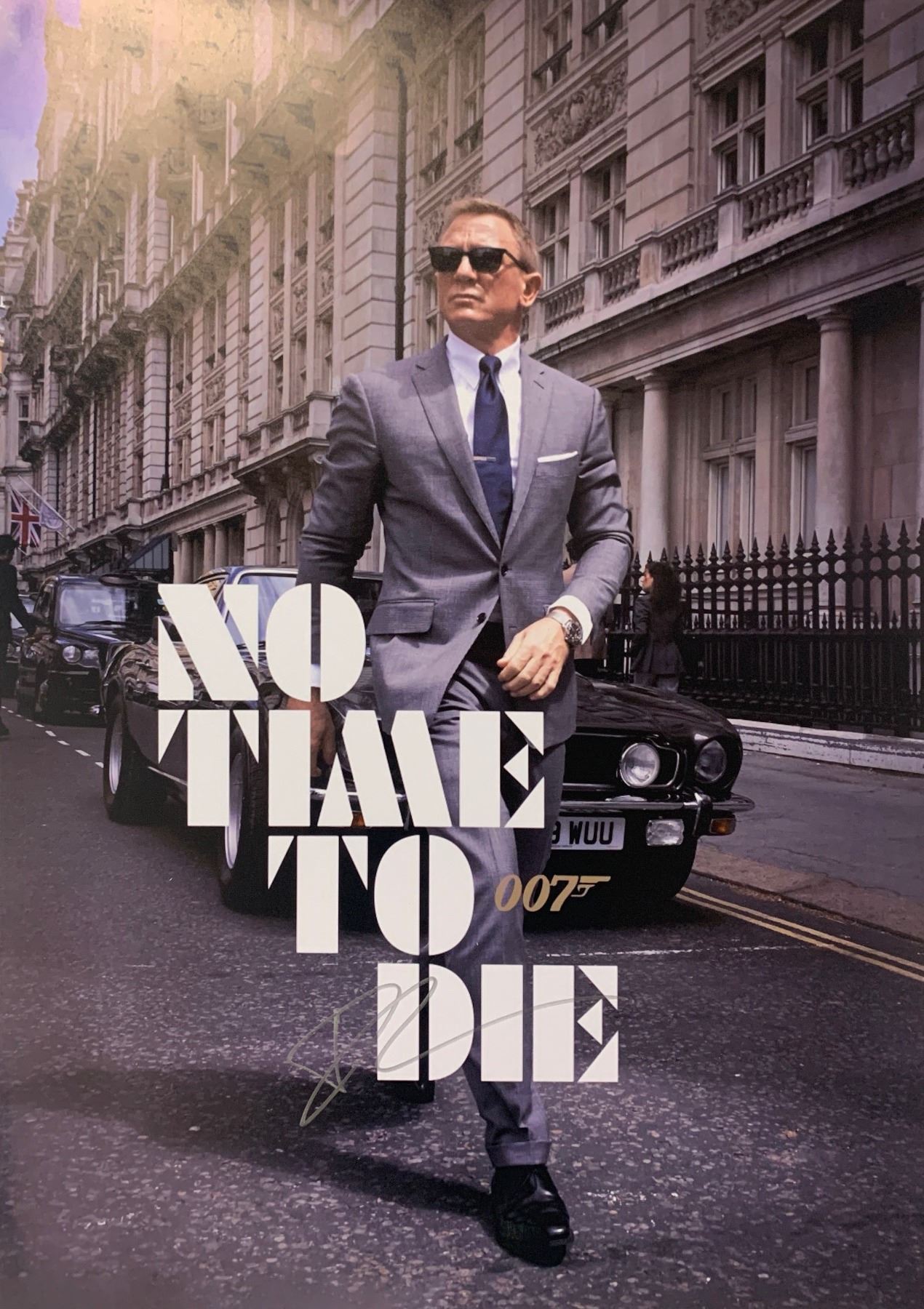 Daniel Craig Autograph Signed James Bond 007 Poster