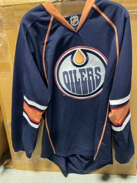 SIGNED Oilers Jersey