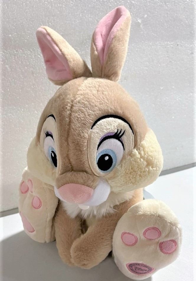 Disney Store 14” Miss Bunny Thumper Plush Tan Brown Rabbit Bambi ...