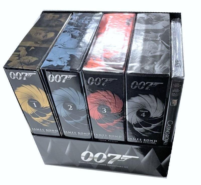 James Bond Ultimate Collectors Set DVDs