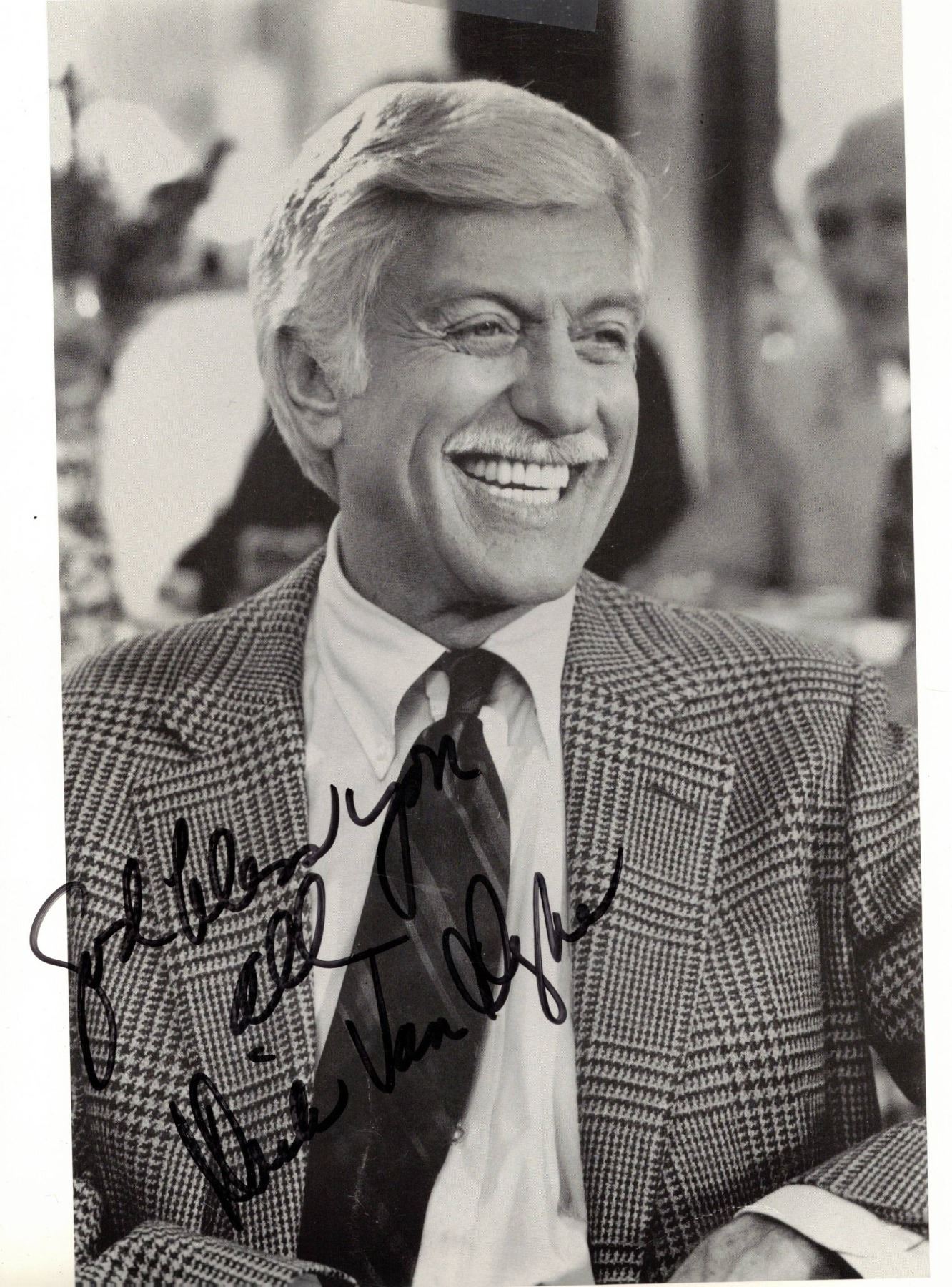 Dick Van Dyke, Signed Celebrity Photograph, 8" x 10" , No COA